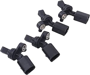 4PCS ABS Wheel Speed Sensor Front and Rear Replacement for Amarok CDCA ...
