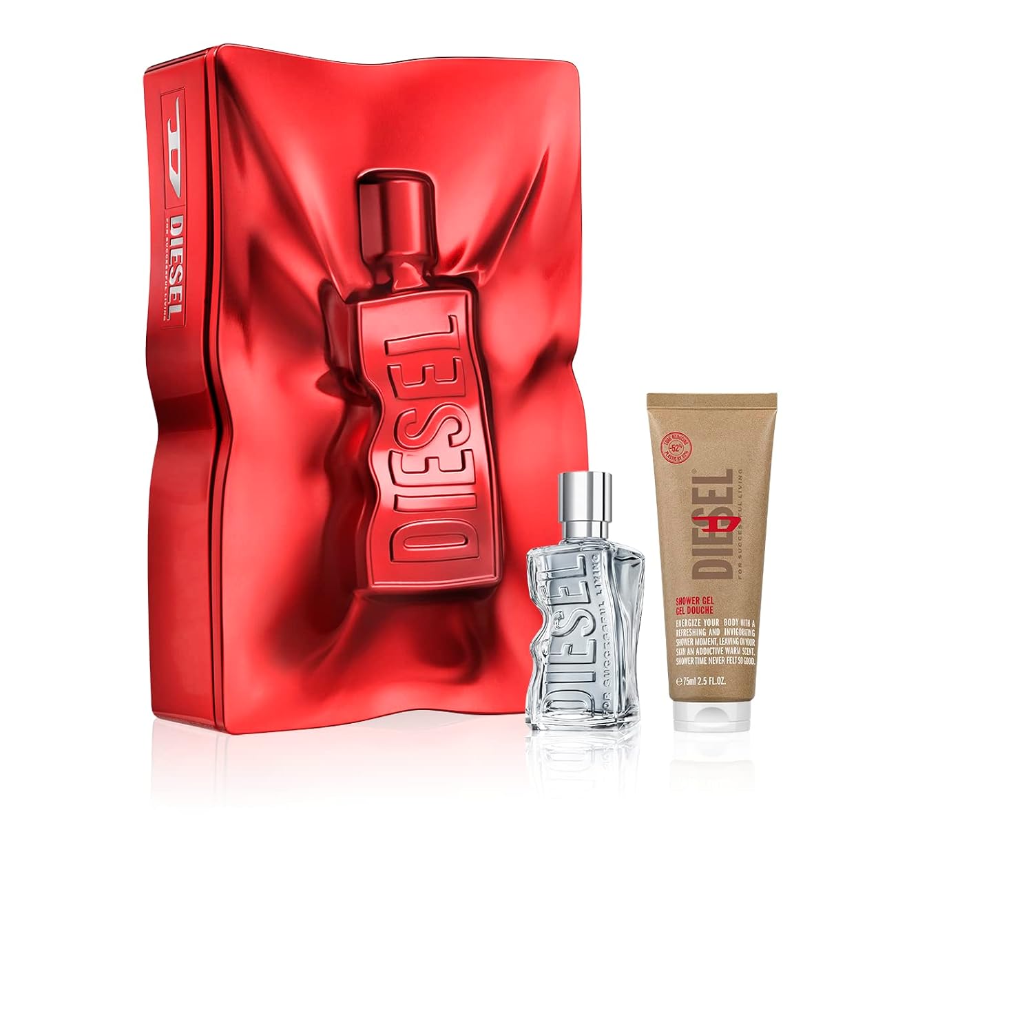 Amazon.com: D by Diesel Premium Gift Set 2 PC - 1.7 fl oz & Shower Gel ...
