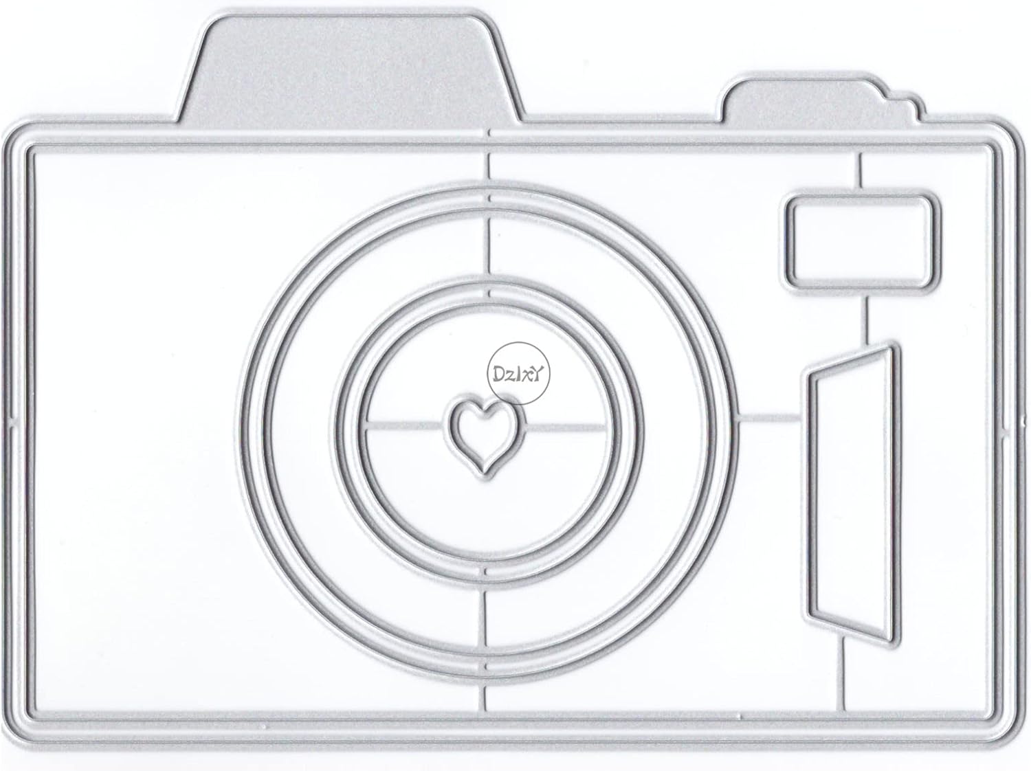Amazon.com: DzIxY Simple Camera Frames Metal Cutting Dies for Card ...