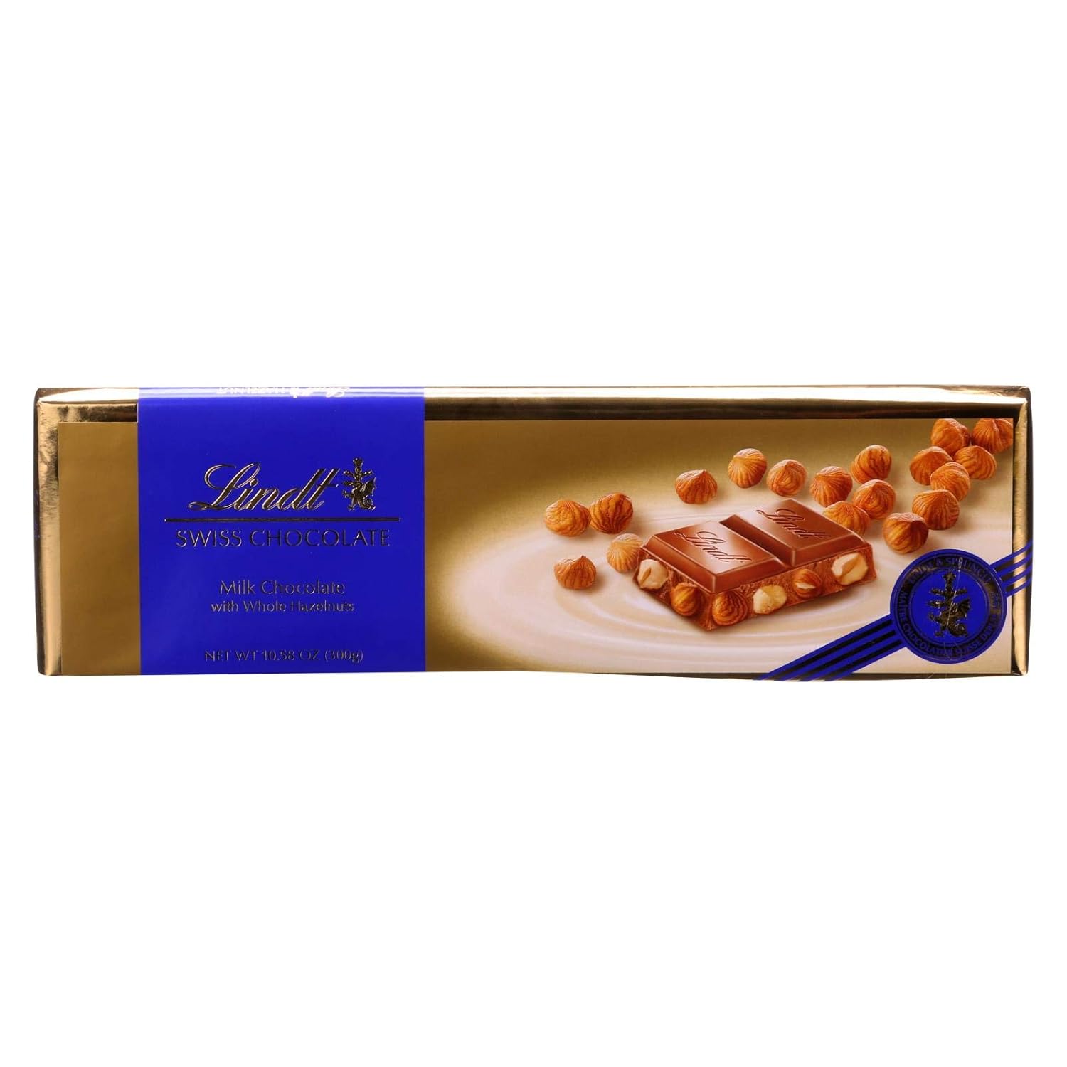 Amazon.com : Swiss Milk Hazelnut Bar 300g : Candy And Chocolate Bars ...