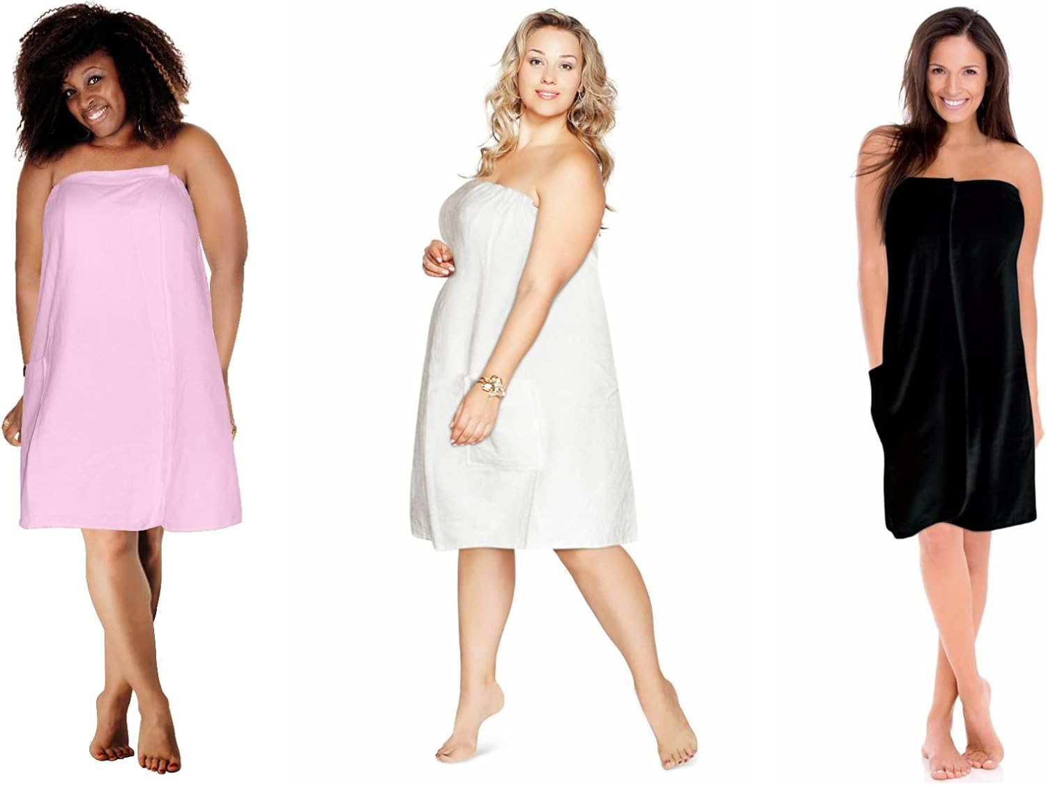 Amazon.com: Plus Size Luxury Spa Wrap 1X-6X Bath Beauty Shower Towel ...