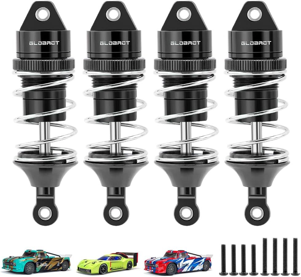 Amazon.com: GLOBACT 1/8 RC Shock Absorber for ARRMA INFRACTION Shock ...