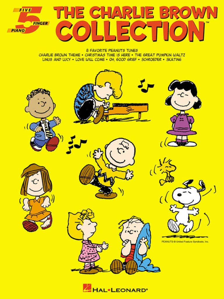 Amazon.com: The Charlie Brown Collection(TM) (Five-Finger Piano ...