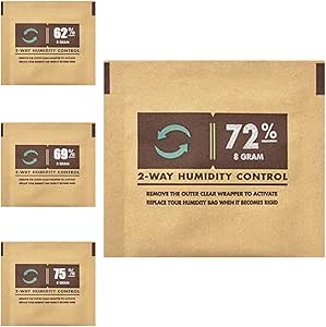 Amazon.com: MILIDI 5 Cigar Humidor Packets，69% Two-Way Humidity Control ...