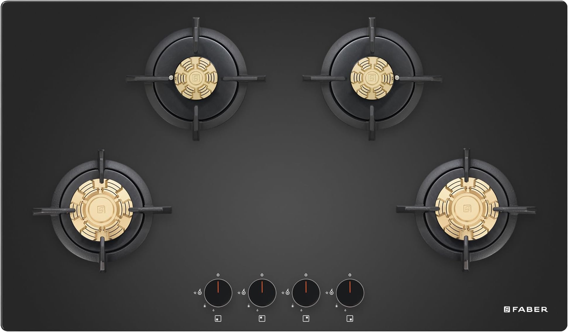 Beyond Appliances Smart Timer Premium Dorado Hybrid Hobtop - Full Brass ...