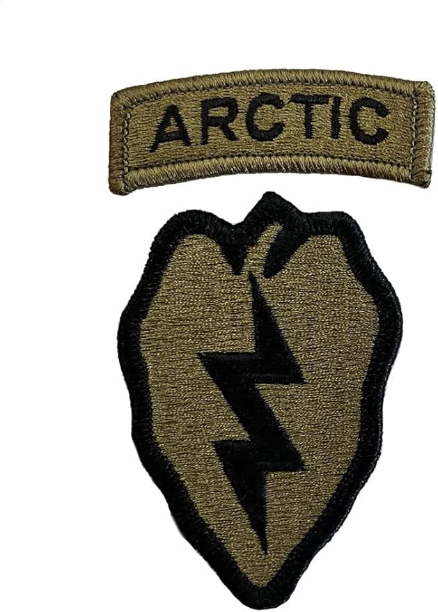 Amazon.com: 25th Infantry Division with Arctic Tab OCP Patch (Military Issued)-Veteran Owned ...