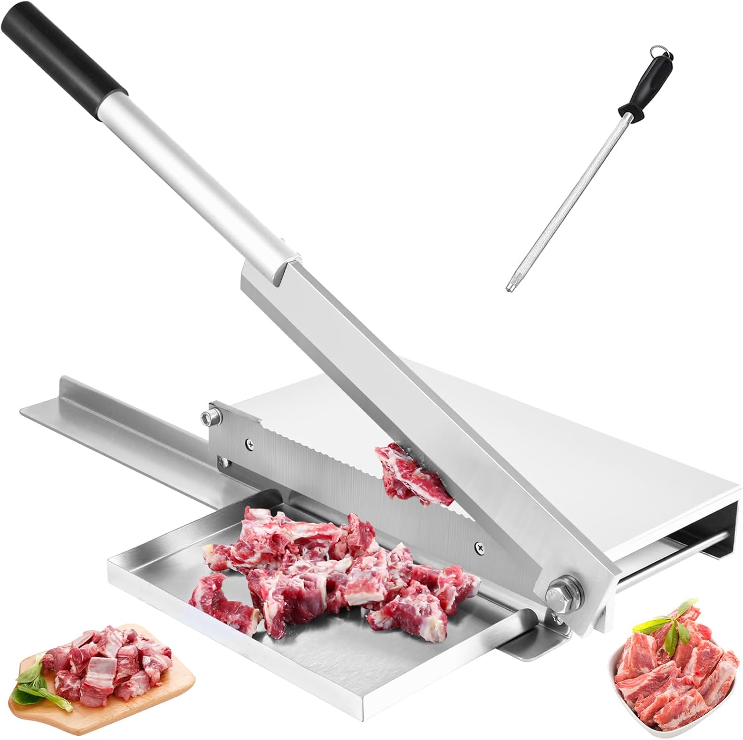 Manual Meat Cleaver Bone Cutter Heavy Duty Cutting Philippines | Ubuy