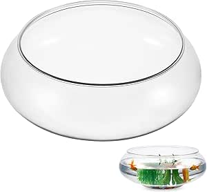 Amazon.com : Mipcase Large Clear Bubble Bowl, Plastic Fish Bowl Vase Round Bowl Terrarium Globe ...