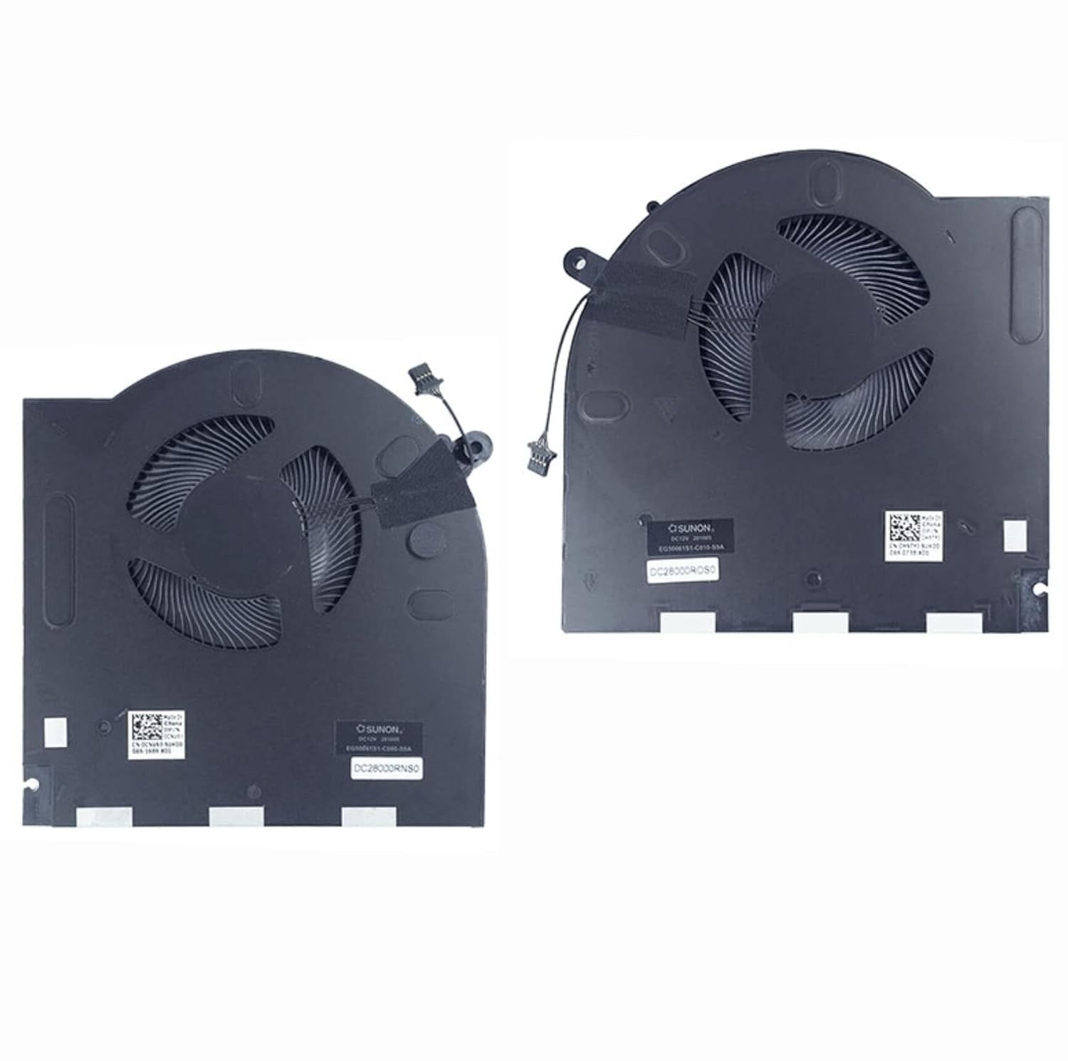 Amazon.com: Fleshy Leaf CPU+GPU Cooling Fan Replacement for Dell ...