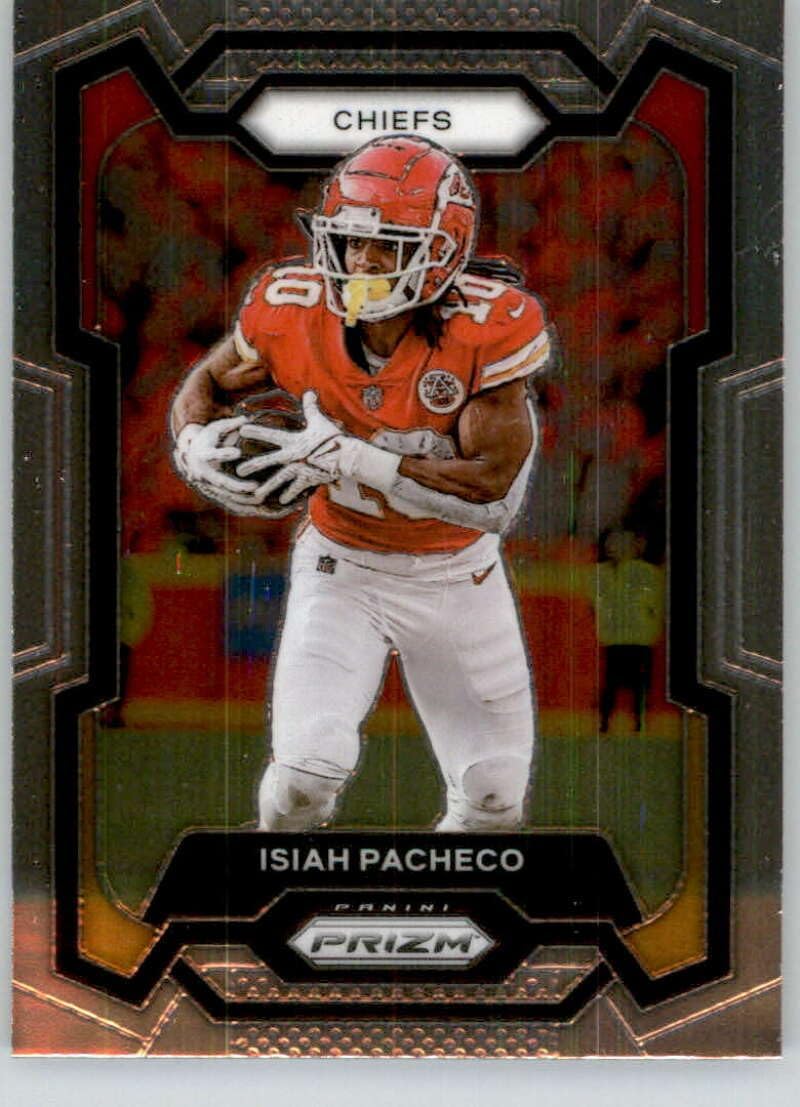 2023 PANINI PRIZM #144 ISIAH PACHECO KANSAS CITY CHIEFS FOOTBALL ...