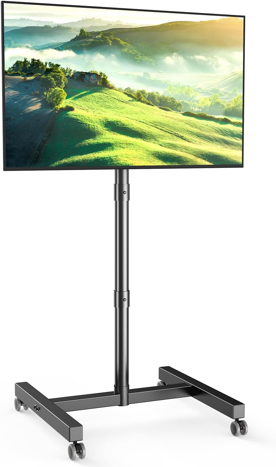 FORGING MOUNT Mobile TV Stand on Wheels for 23-60 inch TVs, Tilt ...