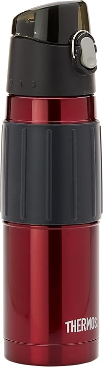 Thermos Stainless Steel Vacuum Insulated Hydration Bottle, 530ml, Red, 2465SKRAUS : Amazon.com ...