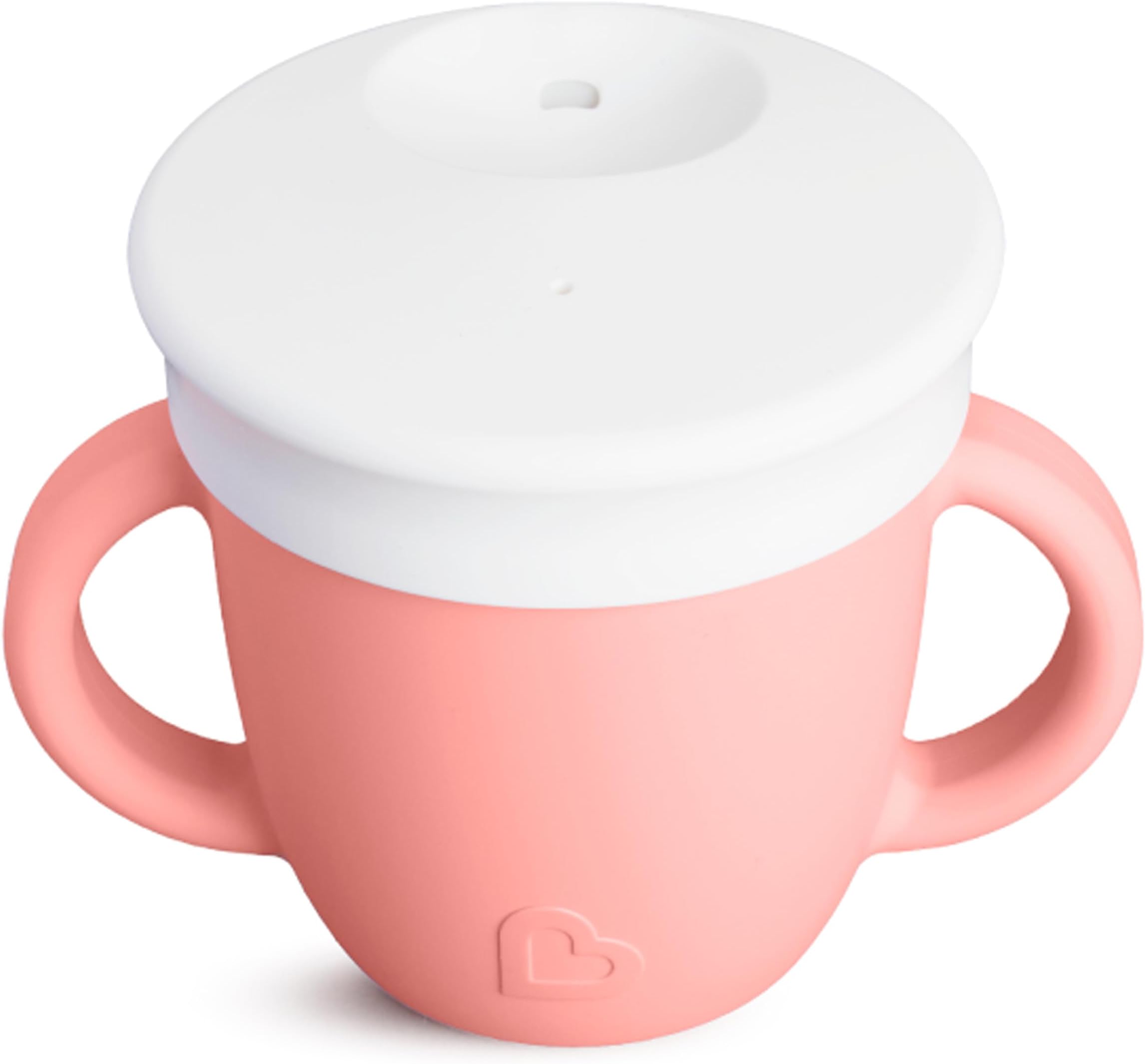 Amazon.com : Munchkin® C’est Silicone!™ Training Sippy Cup with Handles ...