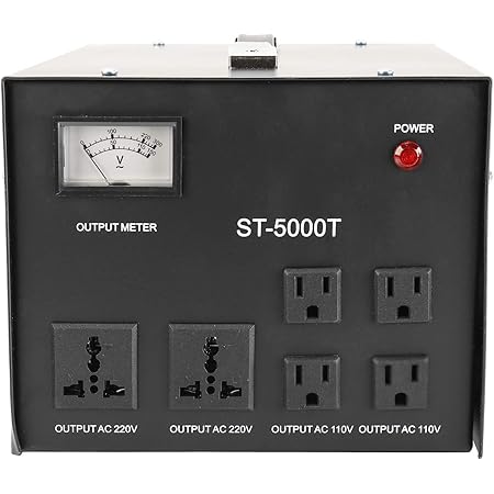 Amazon.com: SEVENSTAR AR 5000W Heavy Duty Voltage Reglator/Stabilizer ...
