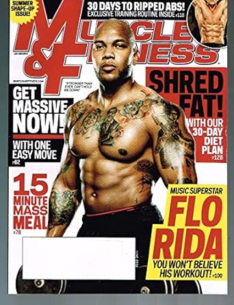 MUSCLE & FITNESS Magazine (June 2012) Music Superstar: FLO RIDA: Amazon ...