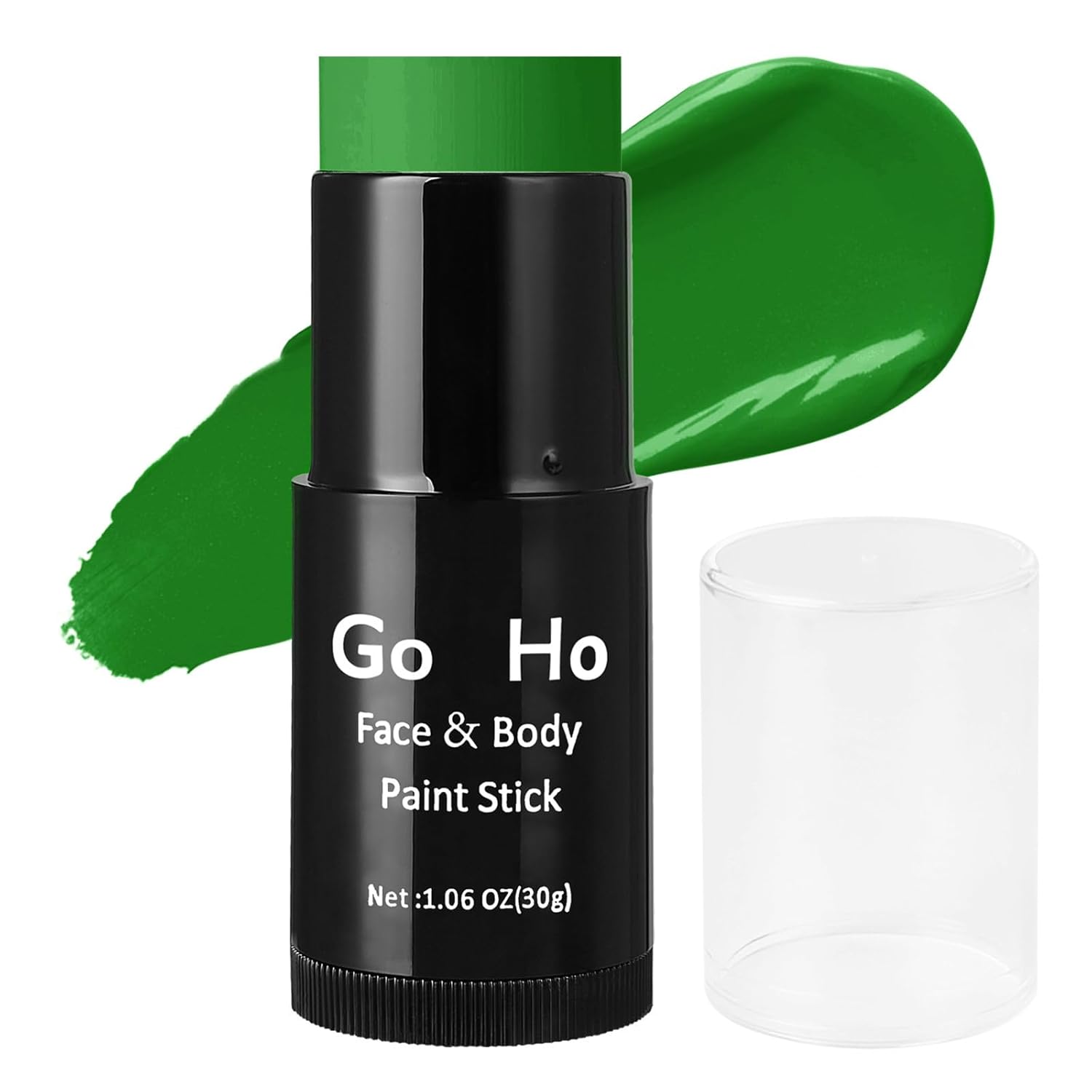 Amazon.com : Go Ho Go Ho Cream-Blendable Green Face Paint Stick (1.06 ...