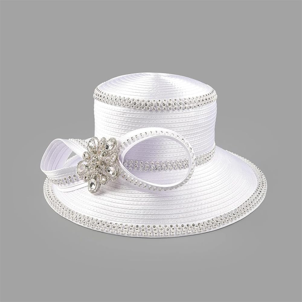 White Church Hats