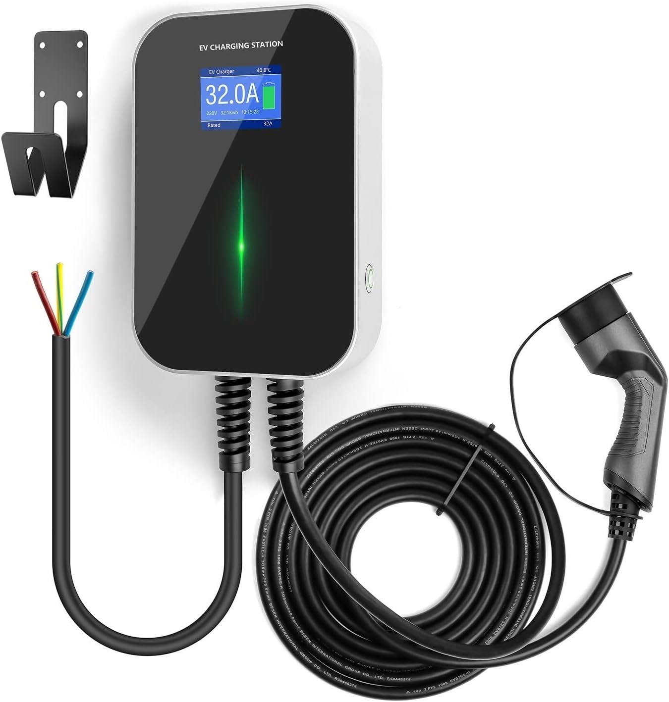 EV Charger, EV Charger 16A 3 Phase Electric Vehicle Charging Station ...