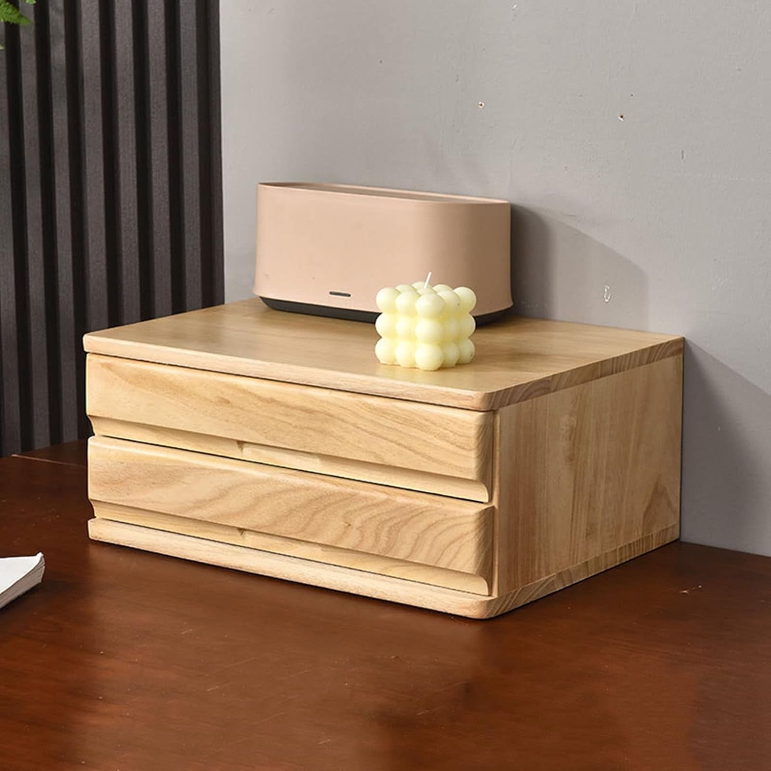 Amazon.co.jp: Multilayer Desktop Organizer Storage Box with Drawers ...