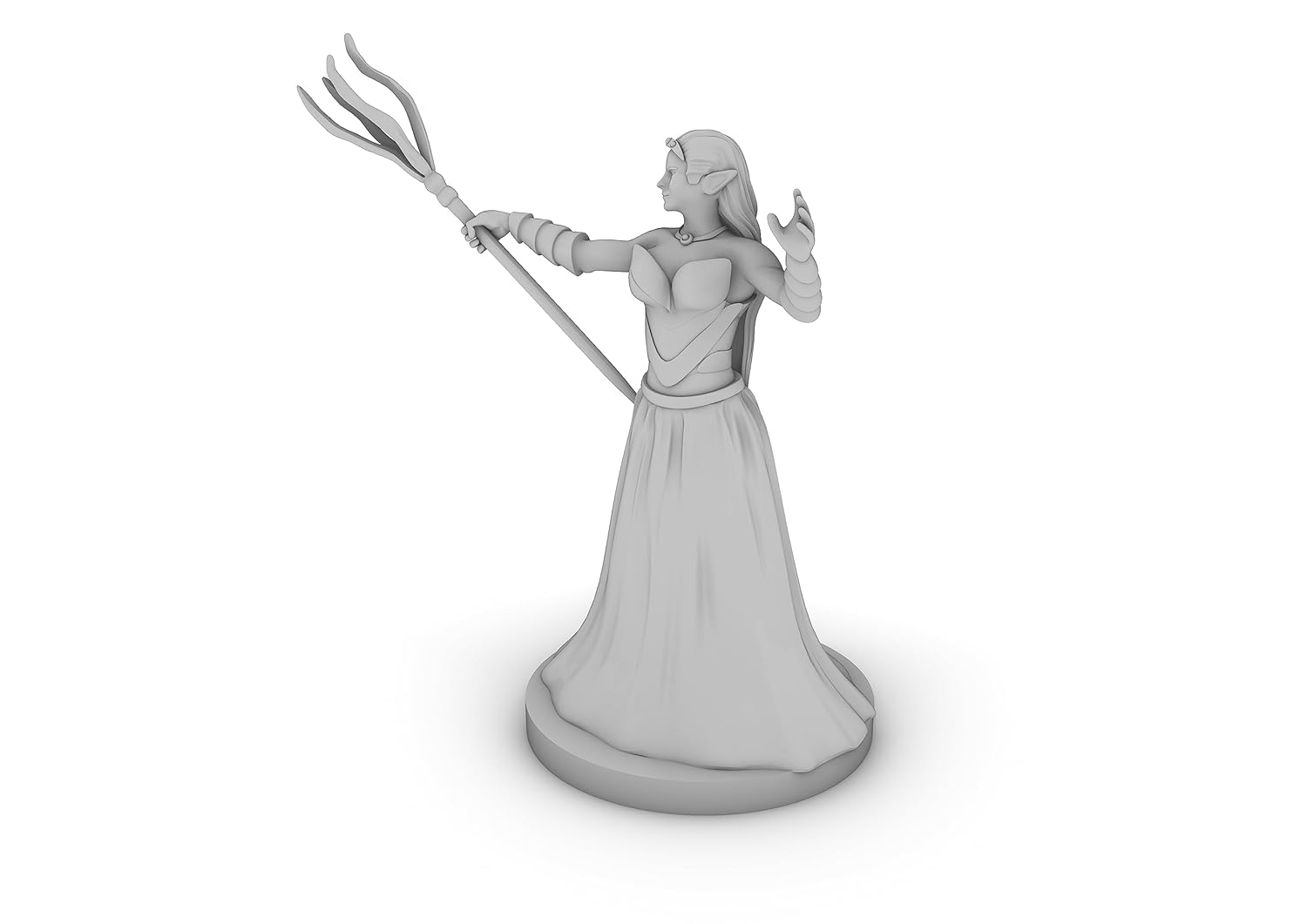 Amazon.com: Drow Priestess Tabletop DND Gaming Miniature : Toys & Games