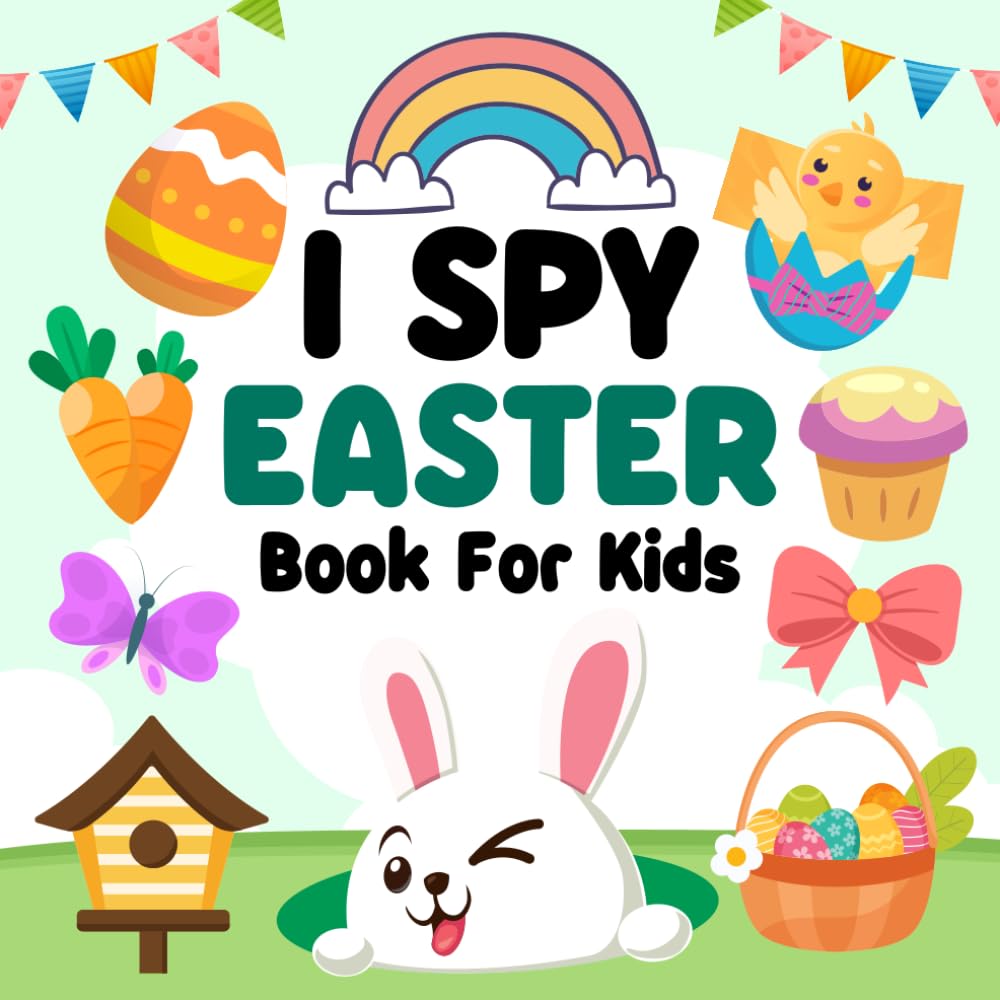 Easter Basket Stuffers: I Spy With My Little Eye Easter Book For ...