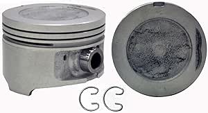 Amazon.com: LowPricedAutoParts Single Dish Top Piston for 85-95 Toyota ...