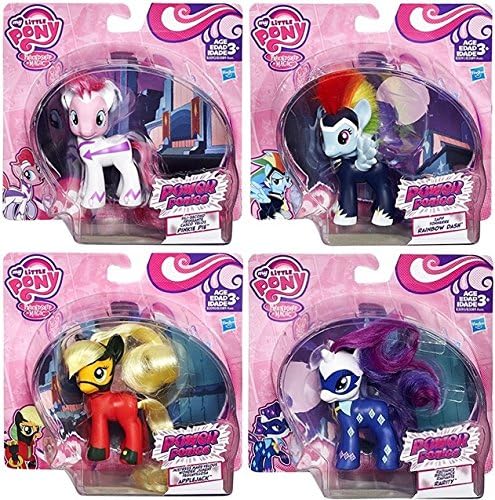 My Little Pony Exclusive Power Ponies Complete Set Of