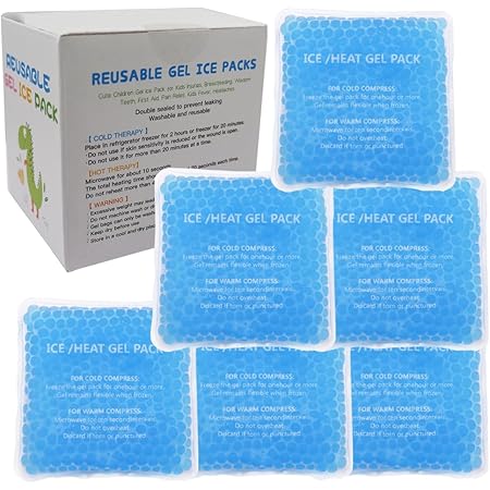 Amazon.com: Boo Boo Kids Ice Packs, Small Gel Ice Packs for Injuries ...
