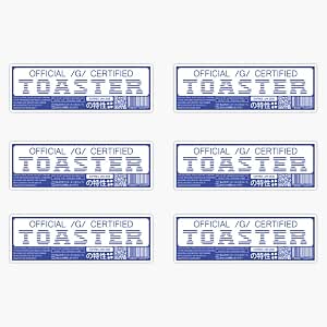 Amazon.com - Official G Certified Toaster Sticker Vinyl Bumper Sticker ...