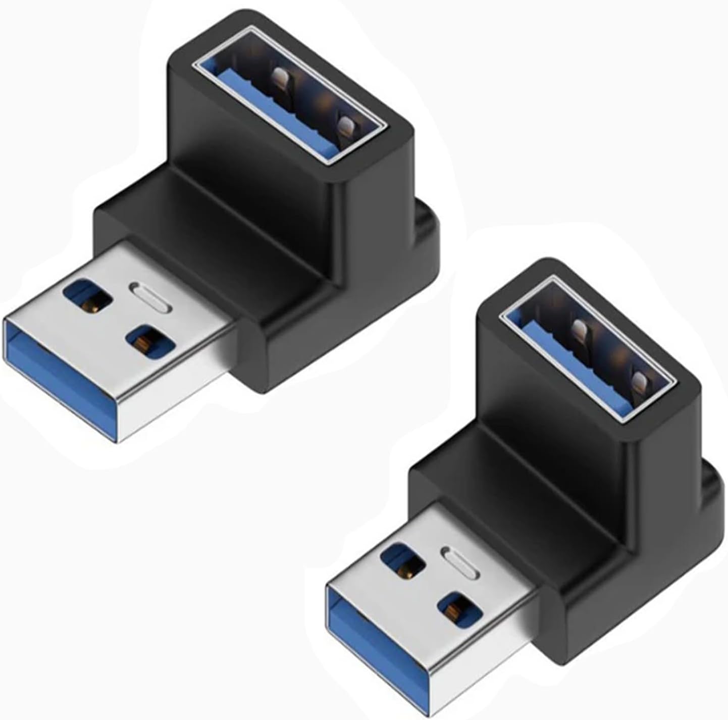 Herfair USB A to USB 3.1 Adapter, Type A to Type A Male to Female Right ...
