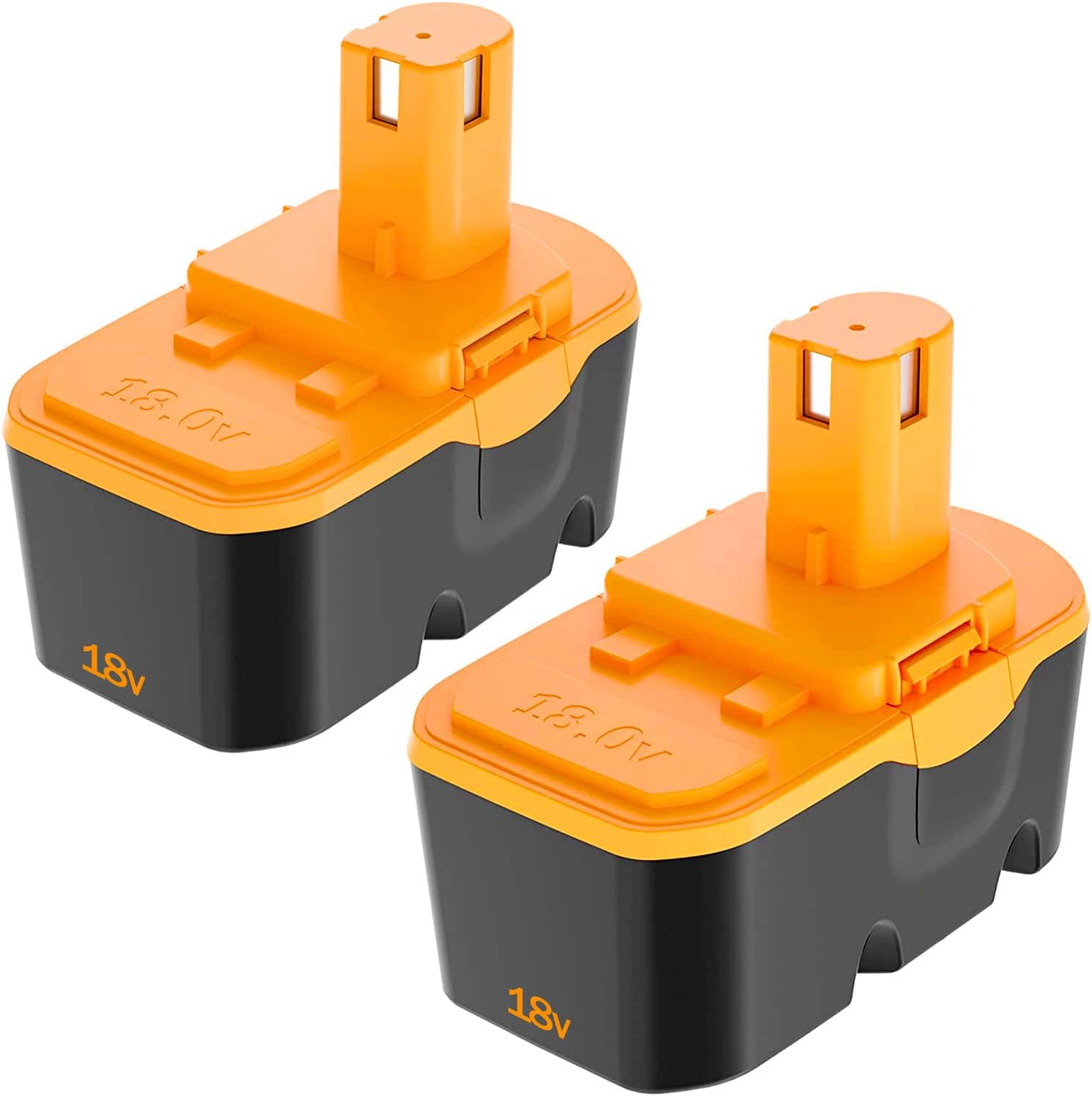 Amazon.com: PDstation 2Pack 3600mAh P100 Replacement Battery for Ryobi ...