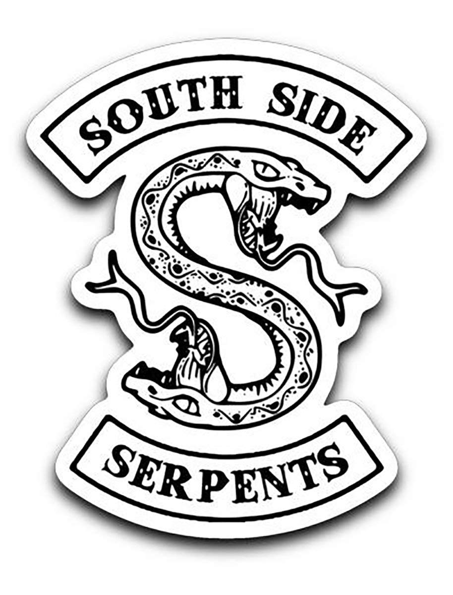Riverdale South Side Serpents Vinyl Decal Sticker 3x4 | Desertcart EGYPT