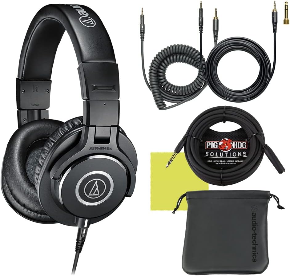 Amazon.com: Audio-Technica ATH-M50X Professional Studio Monitor ...