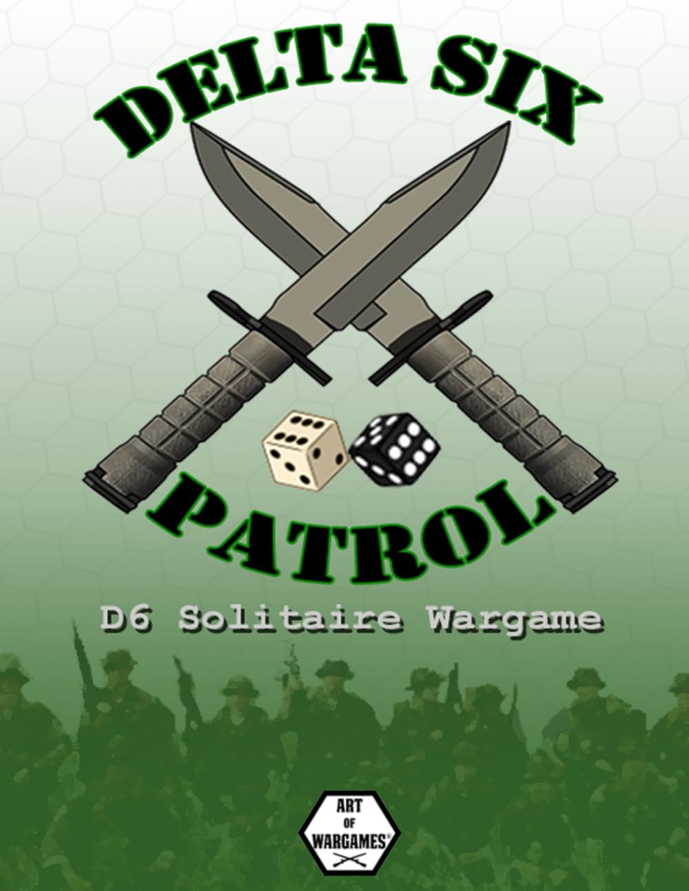 Delta Six Patrol: D6 Solitaire Tactical Book Wargame: Wargames, Art of ...