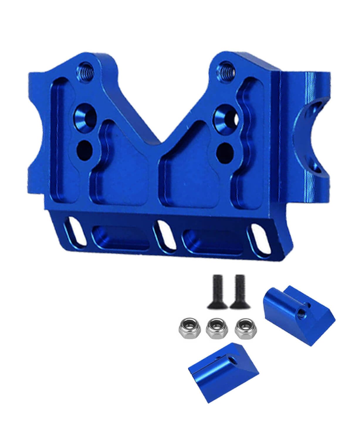 Amazon.com: RCMYou Aluminum Front Bulkhead Upgrades Part for 1/10 Slash ...