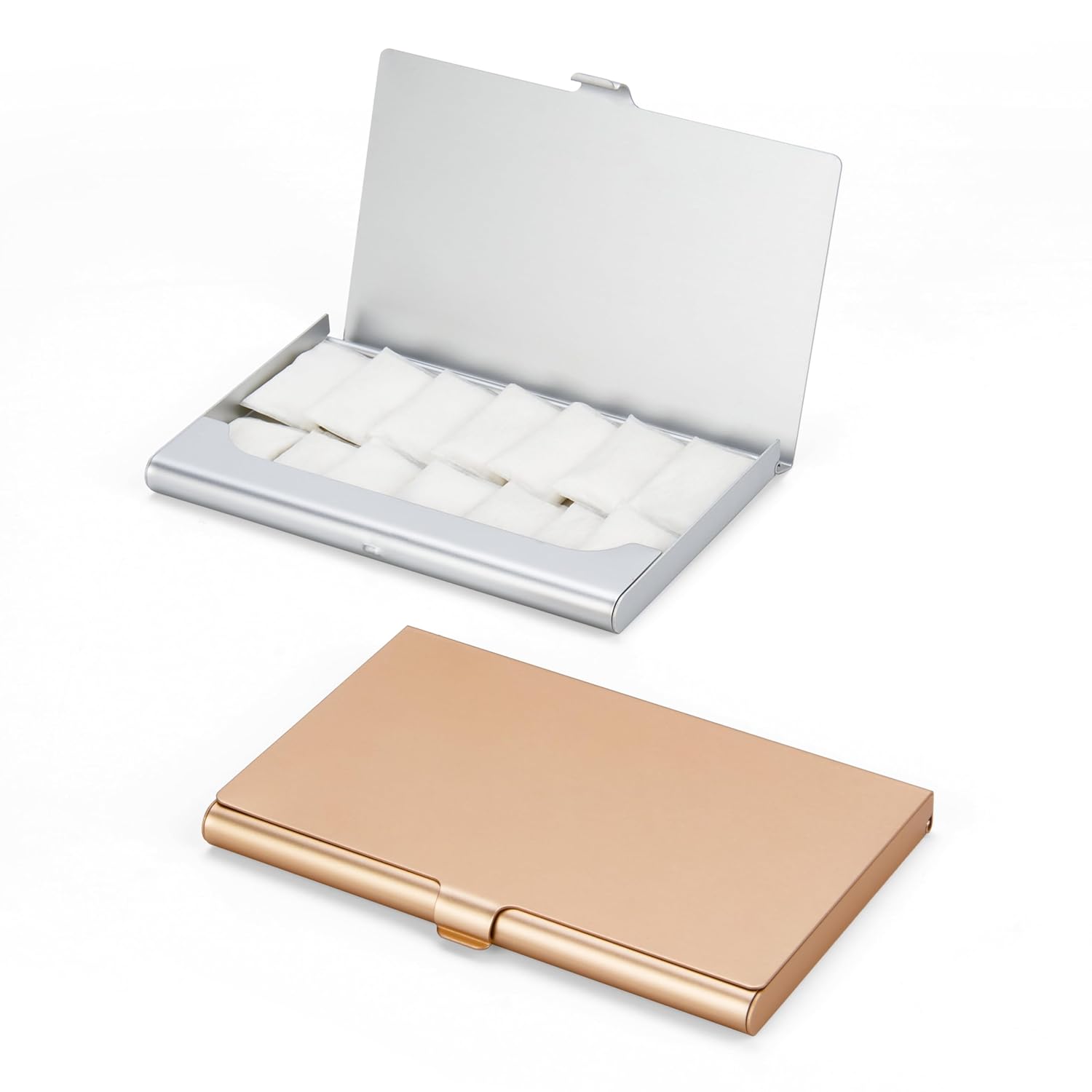 Amazon.com: Viottin 2 Packs Metal Case for Zyn, Mental Containers for ...