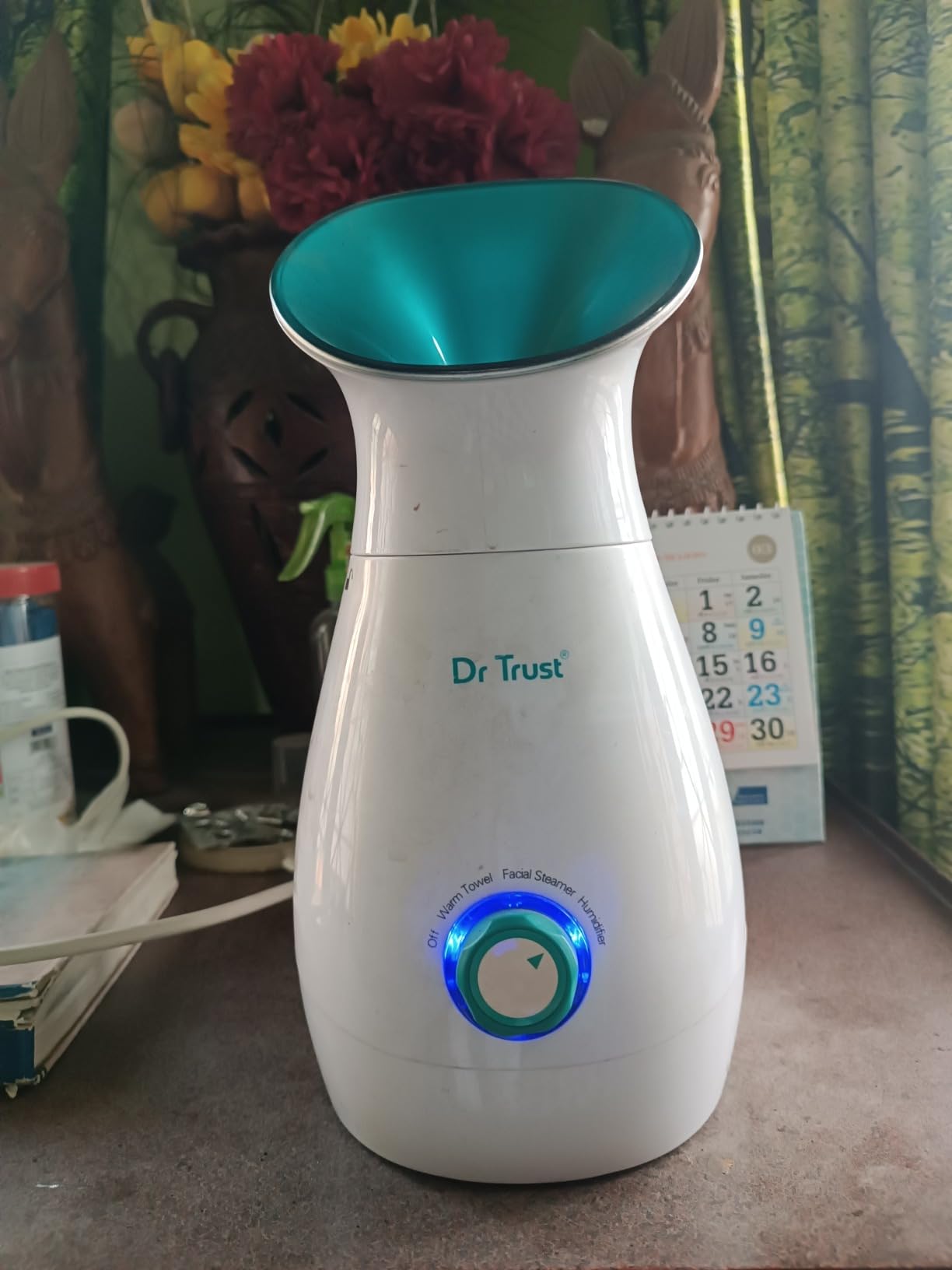 Dr Trust USA 3-in-1 Nano Ionic Facial Steamer Vaporizer Room Humidifier ...