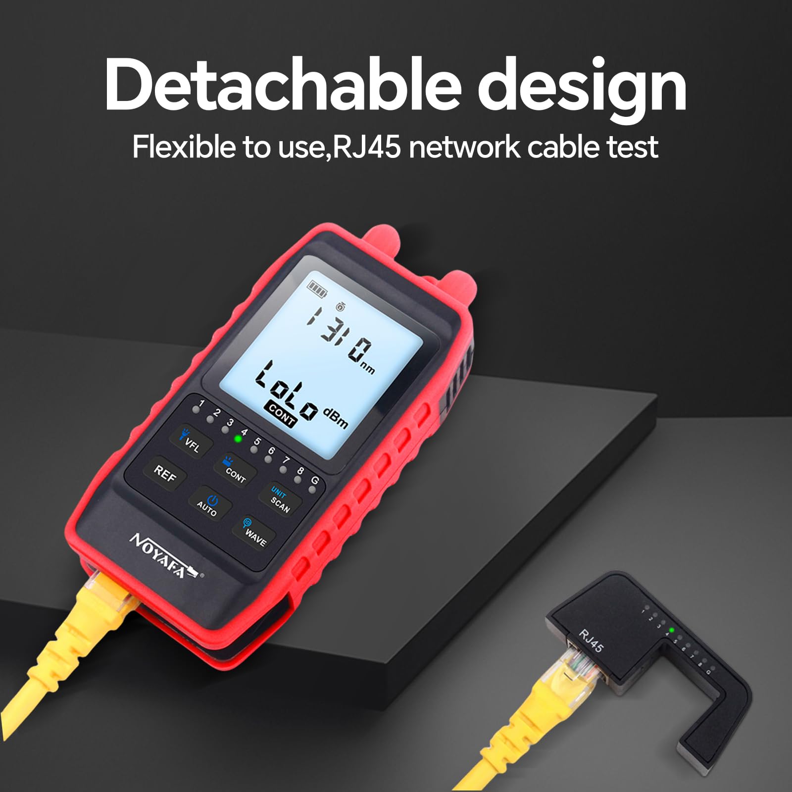 Snapklik.com : Fiber Optic Tester, Handheld Optical Power Meter, Light ...