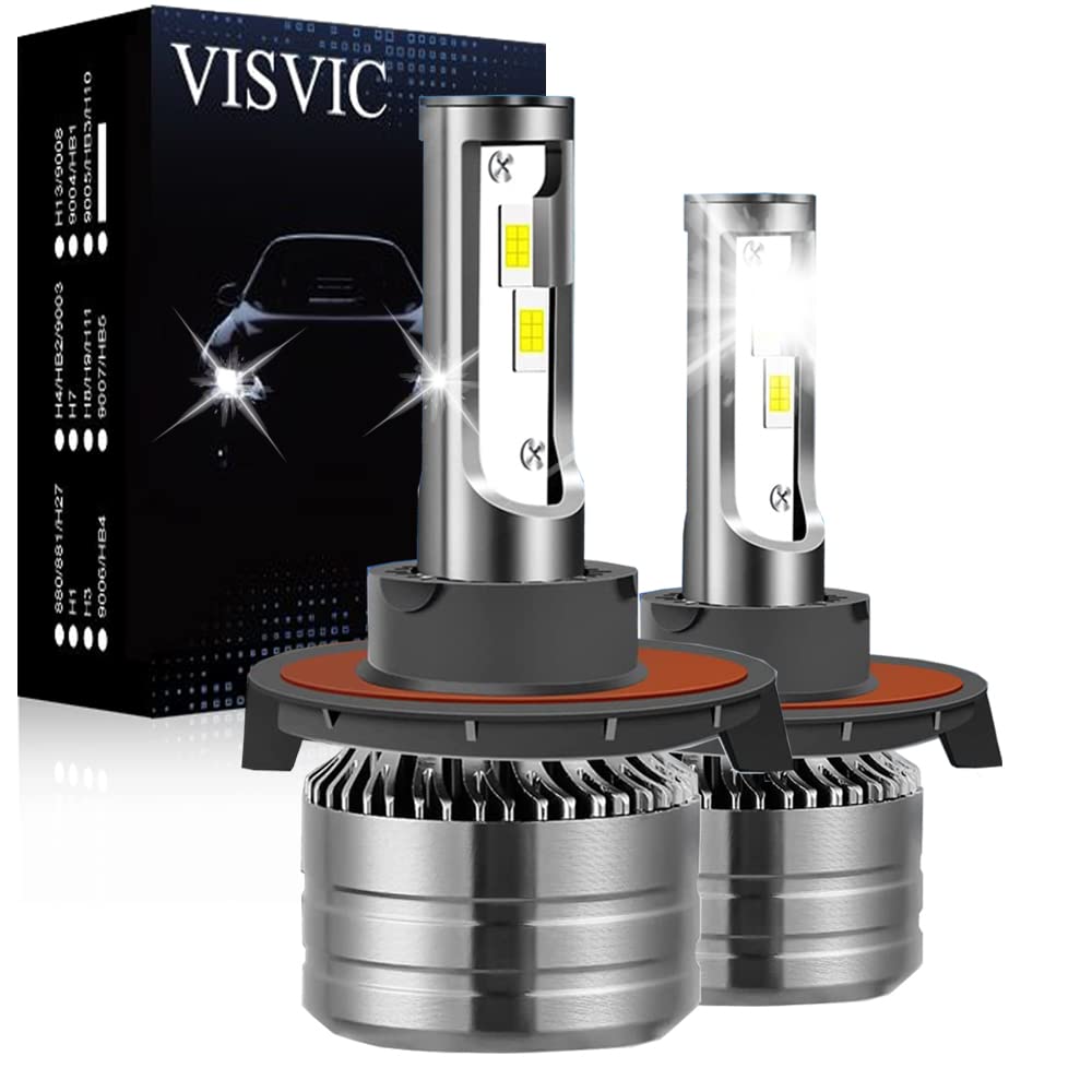 VISVIC Fit for Dodge Grand Caravan 2008 2009 2010 LED Headlight Bulbs ...