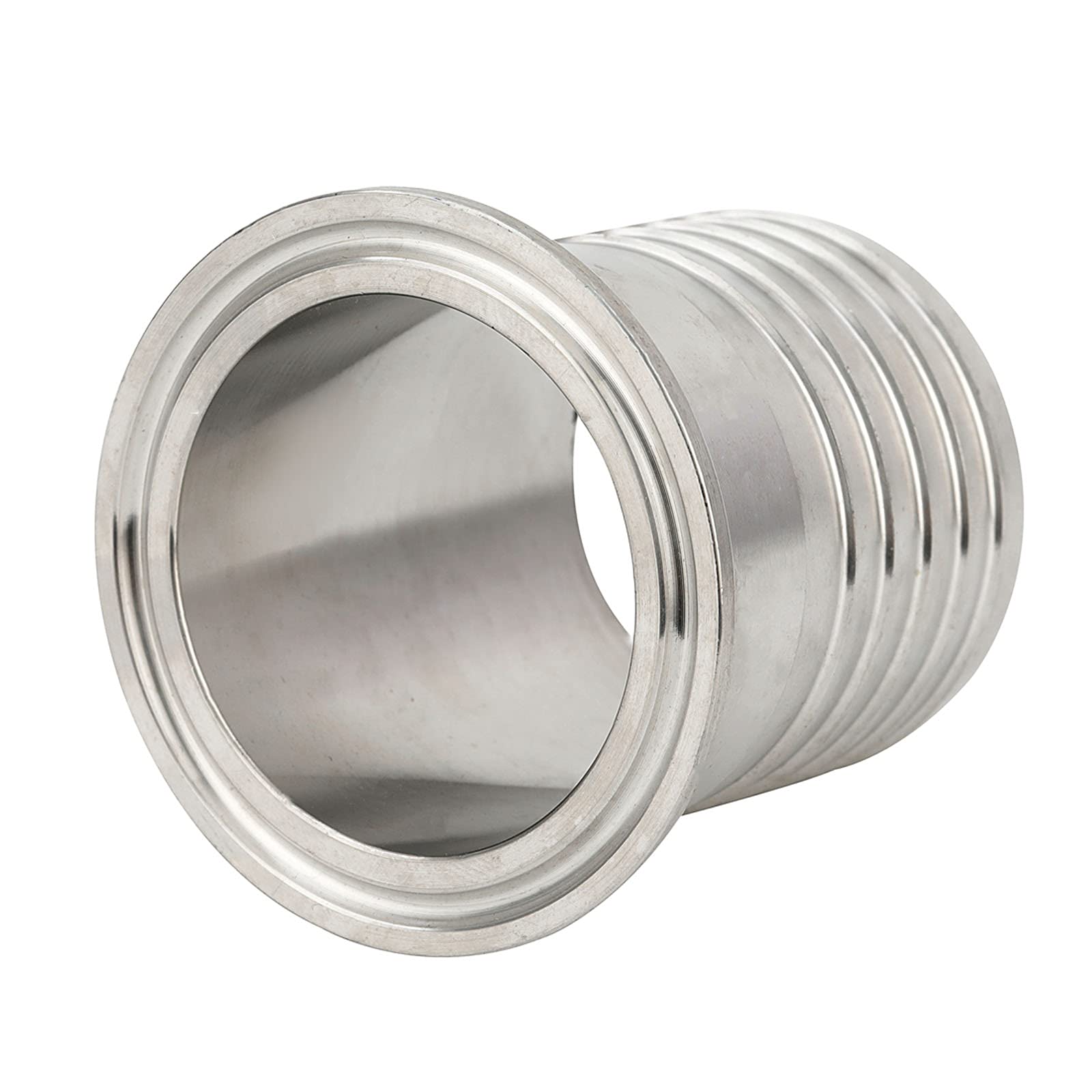 Snapklik.com : Metalwork 1.5" Tri Clamp To 1-1/4" Hose ID Barbed ...