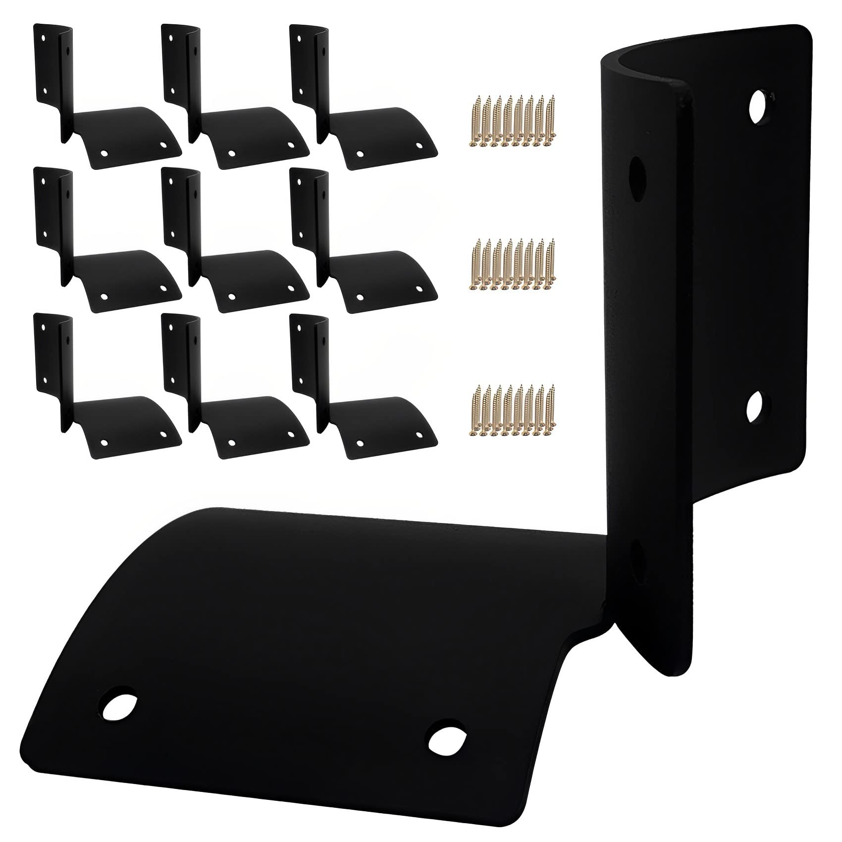 Amazon.com: Round Post Fence Brackets - Supply - Online Brackets Round ...