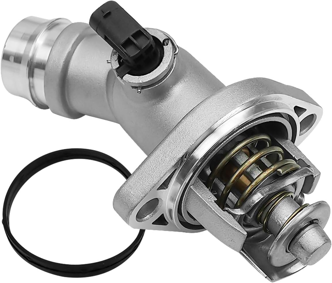 Amazon.com: ULZOZN Engine Coolant Thermostat Housing Assembly Fit for ...