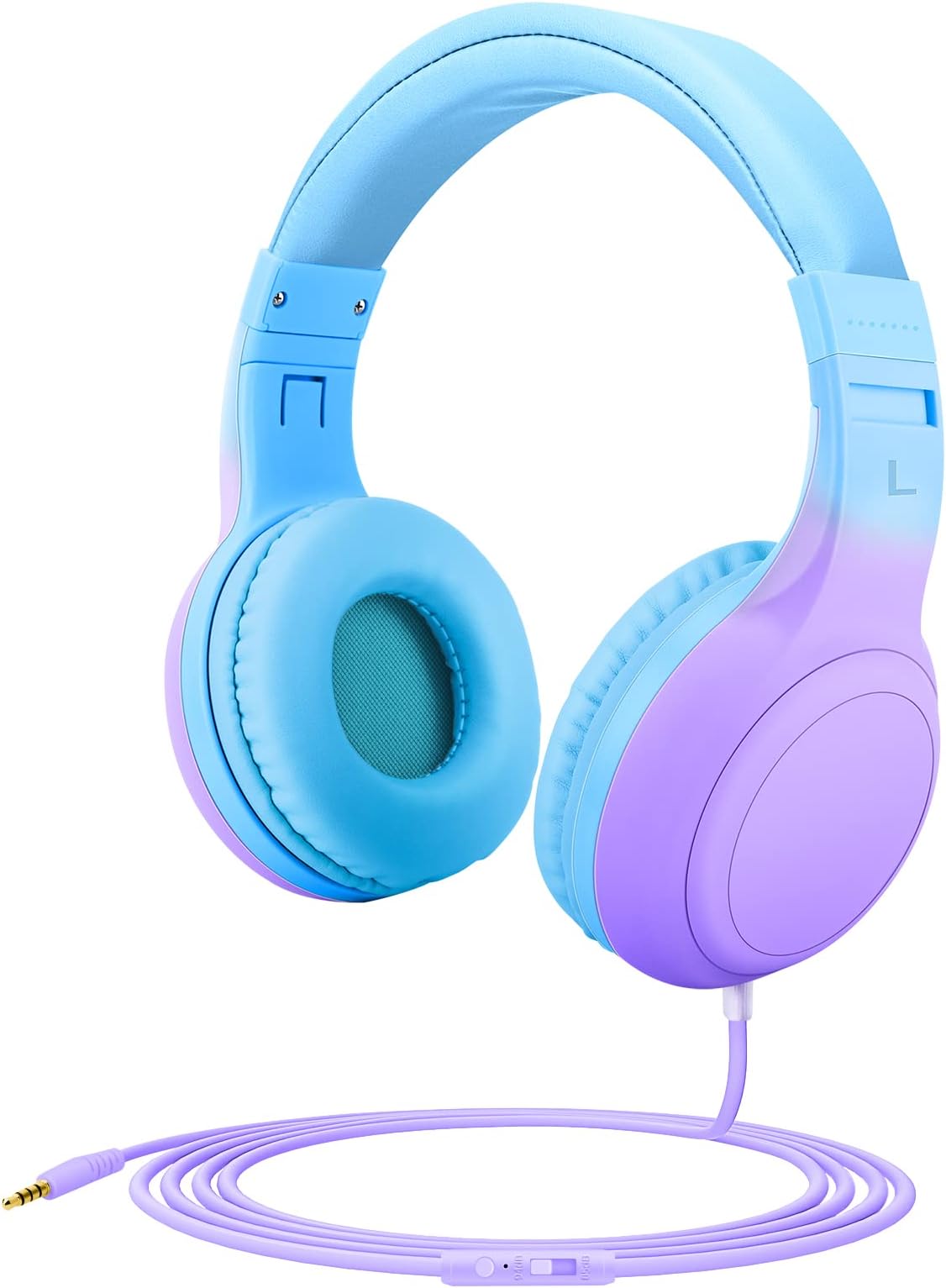 JYPS Cuffie per bambini con filo con limite di volume di 85 dB/94 dB ...