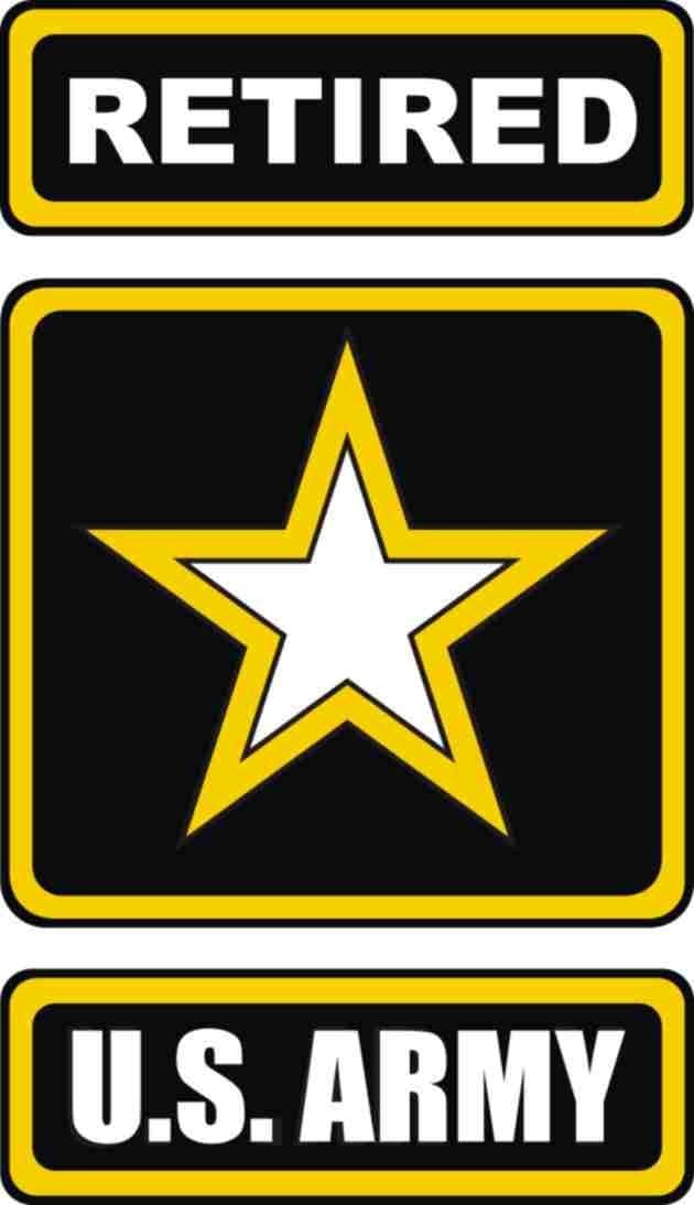 Amazon.com - United States Army Retired Vinyl Decal Sticker - Car Truck ...