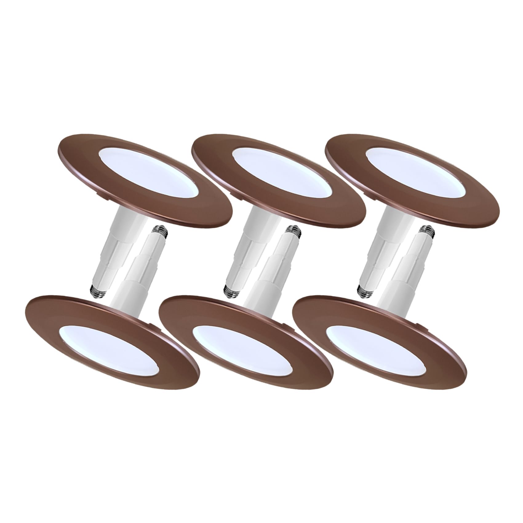 Soliseed 5/6 Inch LED Can Lights Length Adjustable 3000K Recessed ...