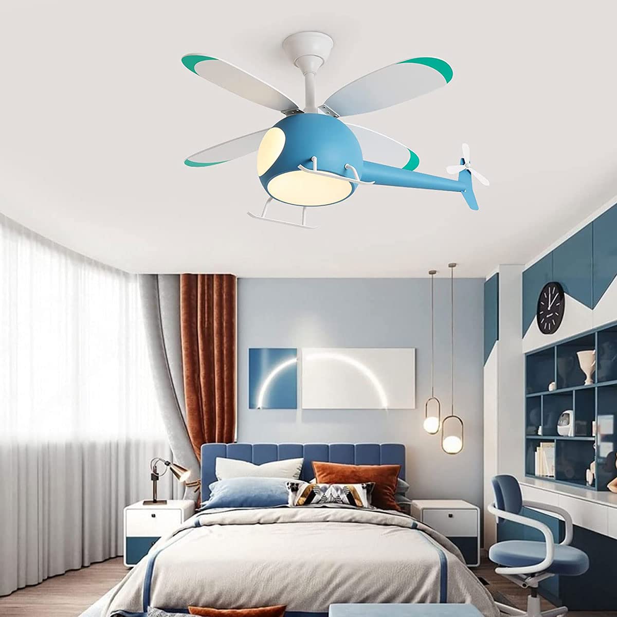 Light Blue Fans For Kits Ceiling Fans – Tagged "'Kids Ceiling Fans'"