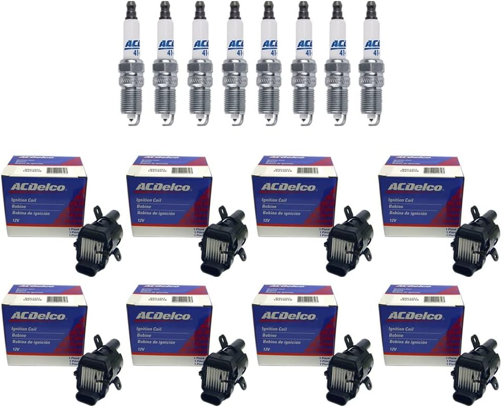 Amazon.com: 8 OEM-ACD BS-C1251 Ignition Coils + 8 OEM-ACD 41-962 Spark ...