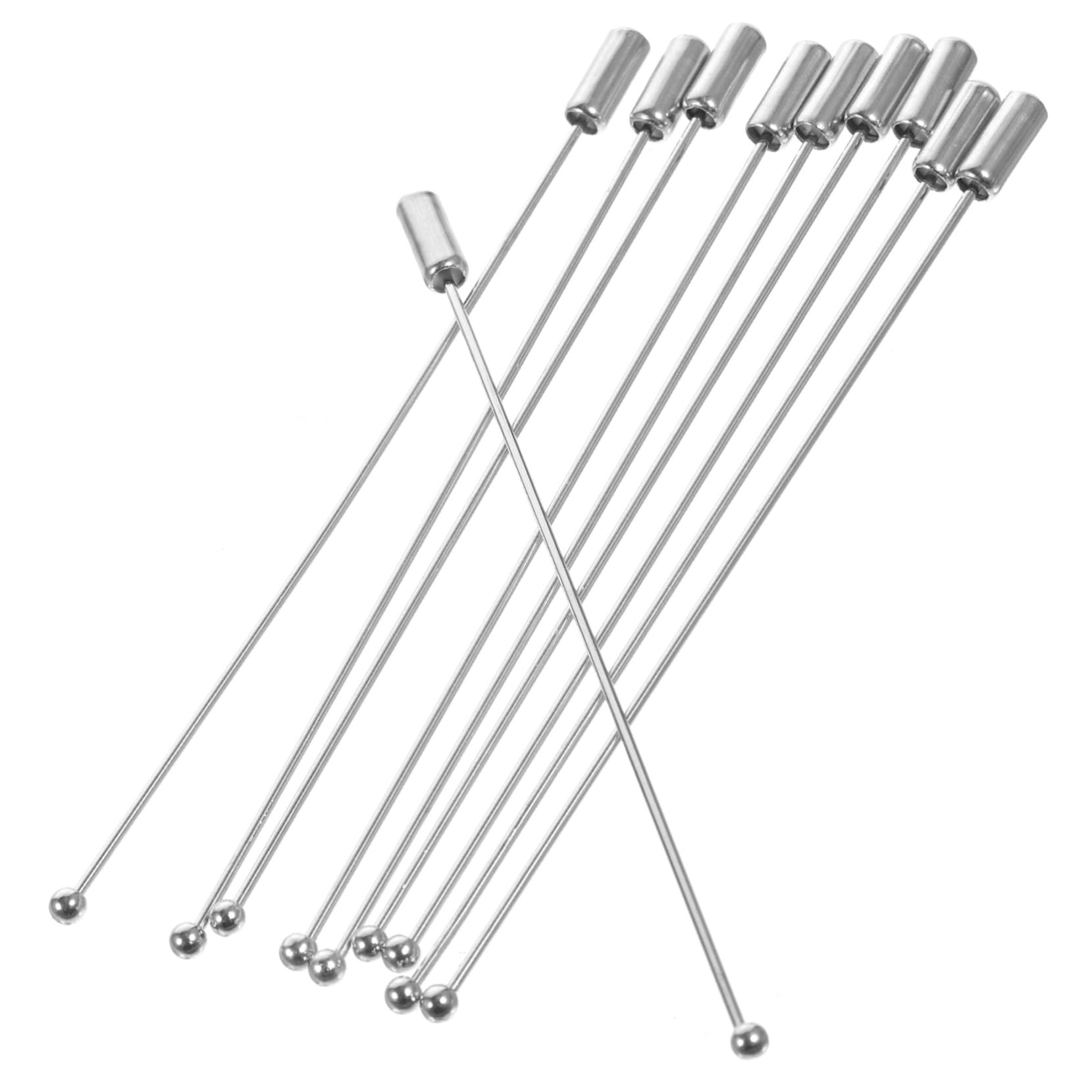 Operitacx 20pcs Women's Hat Pins - 90mm Long Eye Needle Pin with ...