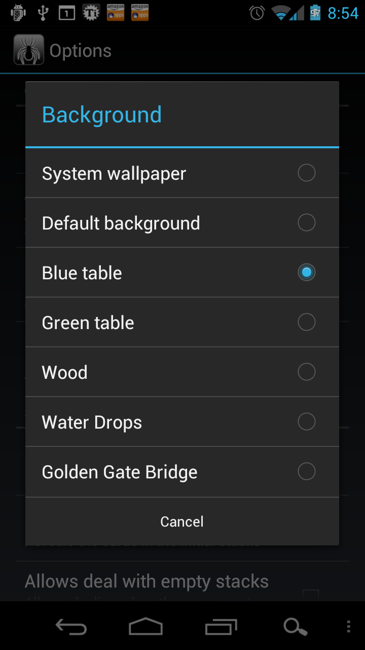 Ace Spider Solitaire HD - App on Amazon Appstore