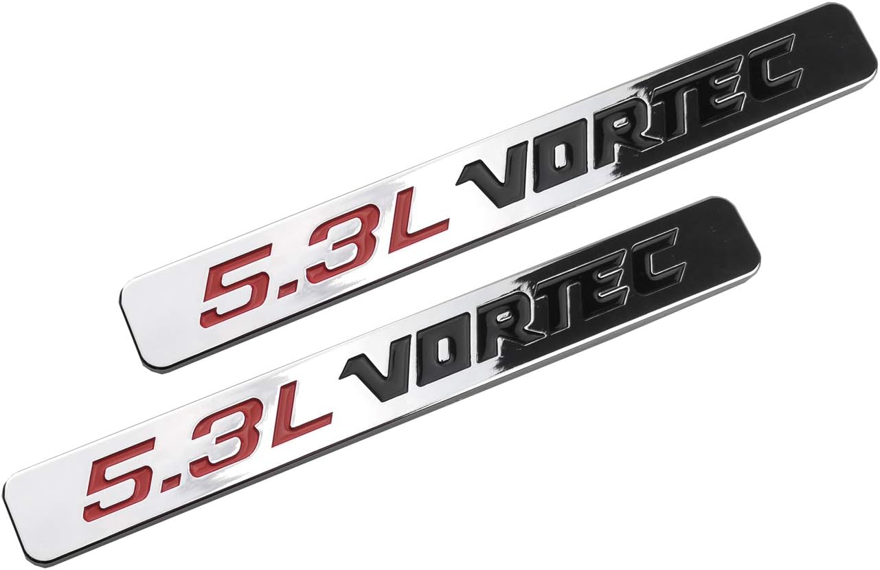 Amazon.com: 2pack Chrome OEM LS3 Emblem 6.2L V8 Engine Emblems Badge ...
